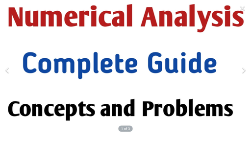 Csir Ugc Net Hindi Numerical Analysis Complete Guide Problems