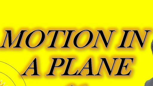 Cbse Class 11 Numerical On Motion In A Plane Part 5 In Marathi