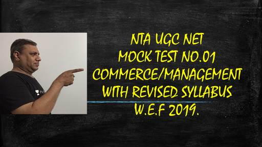 Nta Ugc Net And Set Exams Nta Ugc Net Commerce And Management Mock Test