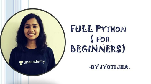 Programming Python Programming Language By Unacademy