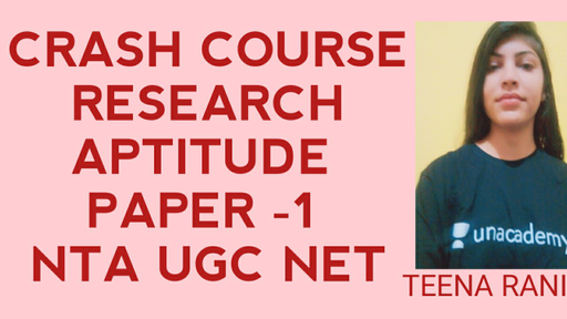 Nta Ugc Net And Set Exams Research Aptitude Paper 1 Part 5 In Hindi