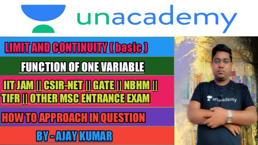 Iit Jam Hindi Limit And Continuity Iit Jam By Unacademy