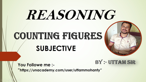 Odisha State Exams - Basic Concept of Counting Figures - Part -1 (in ...