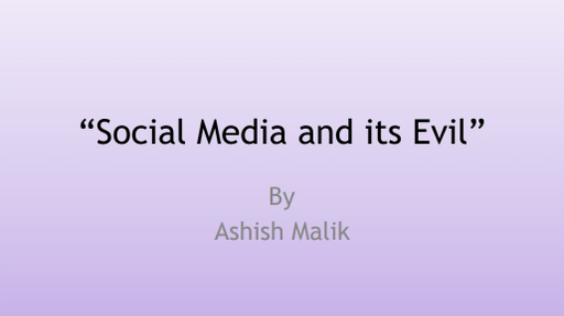UPSC CSE - GS - Essay Writing on Social Media and its Evil: UPSC CSE by ...
