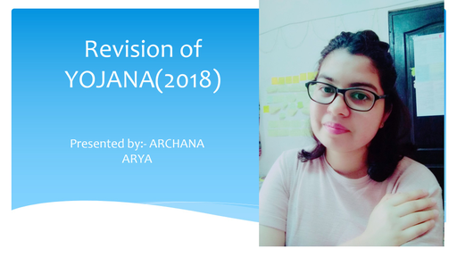 Upsc Cse Gs Revision Of Yojana Overview Offered By Unacademy