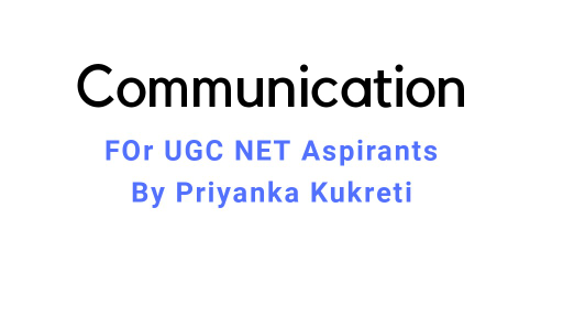 Nta Ugc Net And Set Exams Types Of Communication Part 2 In Hindi