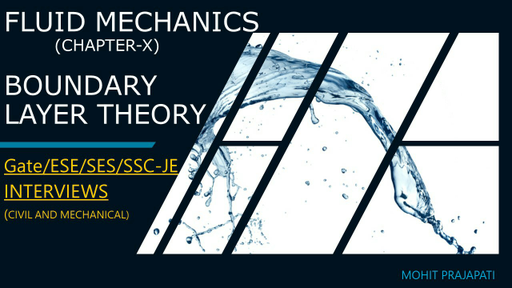 Gate And Ese Part 1 Boundary Layer Theory In Hindi Offered By Unacademy