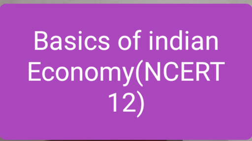 Upsc Cse Gs Basics Of Indian Economy Ncert Upsc Cse By Unacademy