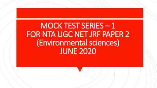 Nta Ugc Net And Set Exams Mock Test Part 2 In Hindi Offered By Unacademy
