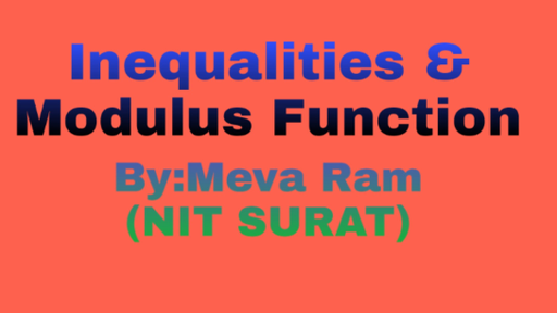 Iit Jee L13 Graph Of Modulus Function Part 1 Offered By Unacademy