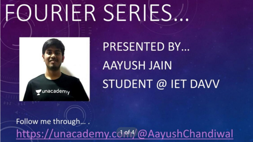 Gate And Ese Hindi Fourier Series Gate By Unacademy