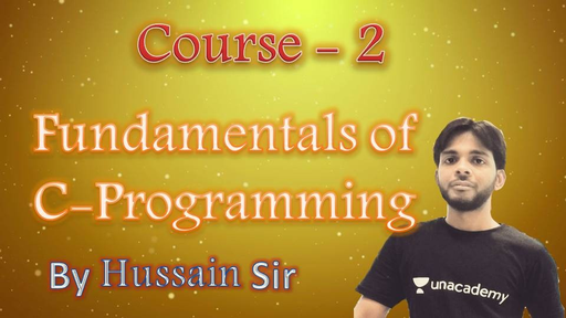 Programming - (Hindi) Fundamentals of C Programming by Unacademy