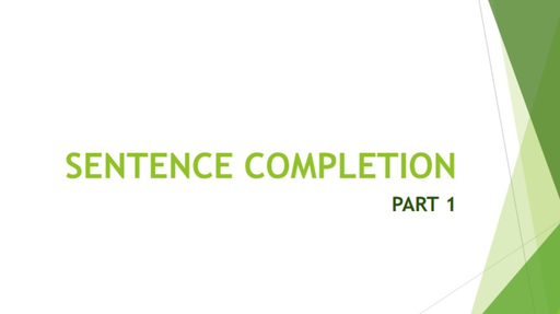 Dormant - Sentence Completion - 2 Offered by Unacademy