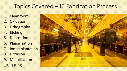 GATE - Iconic Pro - IC Fabrication Process - 5 (in Bengali) Offered by ...