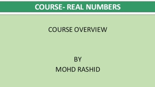 CBSE Class 9 - Types of Numbers and Classification of Numbers (Real ...