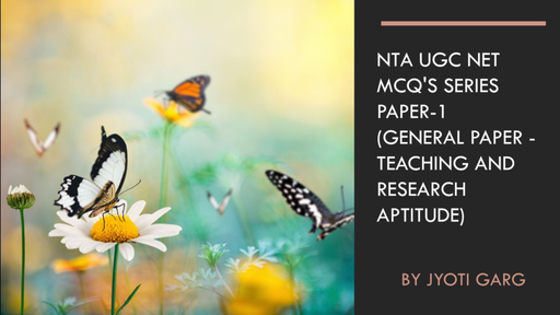 Nta Ugc Net And Set Exams Expected Mcq Series In Paper 1 L In Hindi