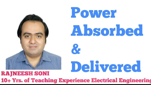 Gate And Ese Practice Problem On Power Absorbeddelivered Offered By