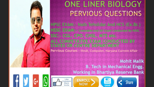 Hpsc Biology Part 8 Hindi Offered By Unacademy 