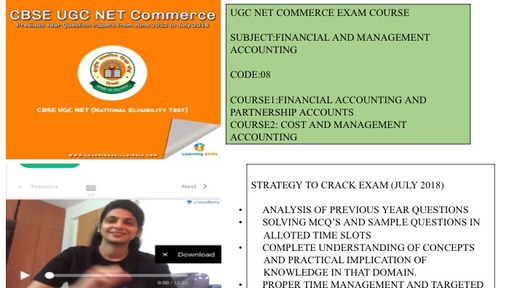 Nta Ugc Net And Set Exams Financial Statement Analysis Tool Ratio