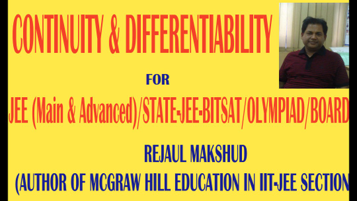 Iit Jee Continuity And Differentiability For Iit Jee Part 12