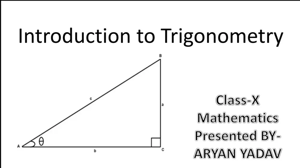 Trigonometry | CBSE Class 10 | Unacademy