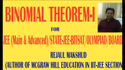 Iit Jee Introduction To Binomial Theorem Part 1 In Hindi Offered
