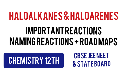 CBSE Class 12 - Important Reactions : Dehydrohalogenation, SN1 and SN2 ...