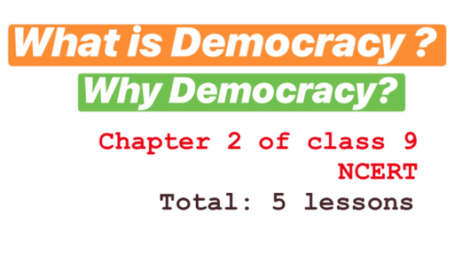 CBSE Class 9 - Lesson 4: Demerits of Democracy Offered by Unacademy