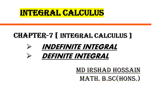 Cbse Class 12 Integration By Substitution Concept Part 2 In Bengali