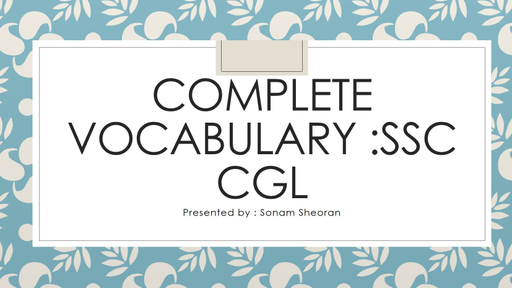 Ssc Exams Non Technical Railway Exams Episode 15 Offered By Unacademy