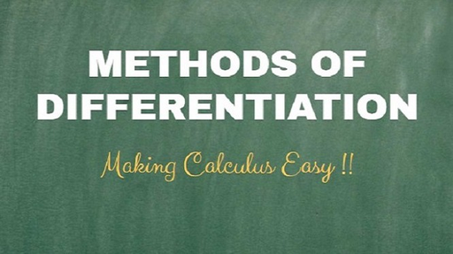 Iit Jee L15 Important 6 Illustrations Of Differentiation For Iit Jee