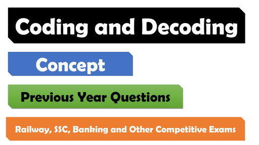 Railway Exams Hindi Coding And Decoding Problems Railway Exams