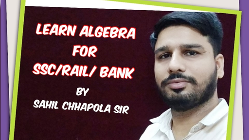Ssc Exams Non Technical Railway Exams Algebra Part 4 In Hindi