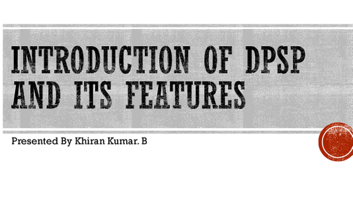 UPSC CSE - GS - Classification of DPSP (in Tamil) Offered by Unacademy