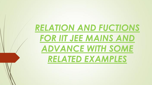 CBSE Class 12 - Universal Relation, Identity Relation and Void Relation ...