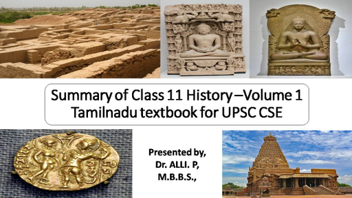 Upsc Cse Gs பாடம் 2 பண்டைய இந்தியா செம்புக்கால பெருங்கற்கால