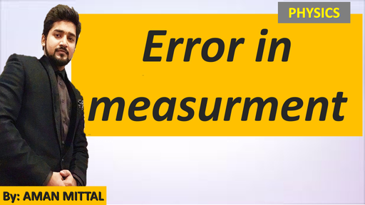 Cbse Class 11 Types Of Errors Systematic Errors In Hindi Offered