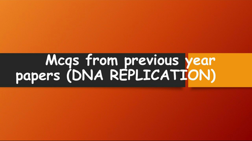 Csir Ugc Net Hindi Previous Year Dna Replication Mcqs Csir Ugc