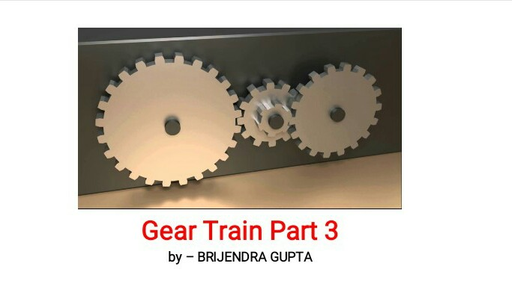 GATE - Iconic Pro - Overview of Gear Train and Idea For GATE qualified ...