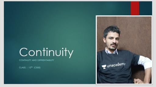 Iit Jee Lecture 39 Examples On Continuity Offered By Unacademy