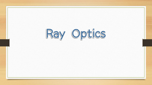 Cbse Class 12 Basics Of Ray Optics In Hindi Offered By Unacademy