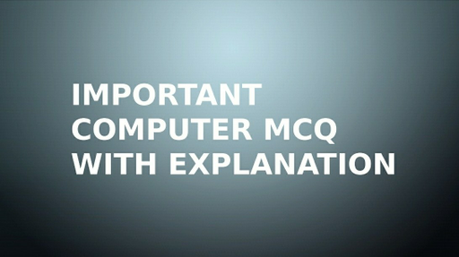 Ssc Exams Non Technical Railway Exams Computer Science Mcq Part