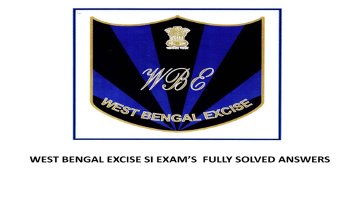 West Bengal State Exams - WB Excise Fully Solved Answers Part 4 (in ...