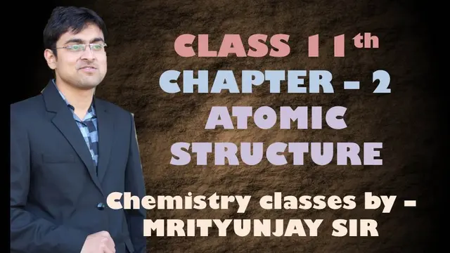 Atomic Structure Iit Jee Unacademy